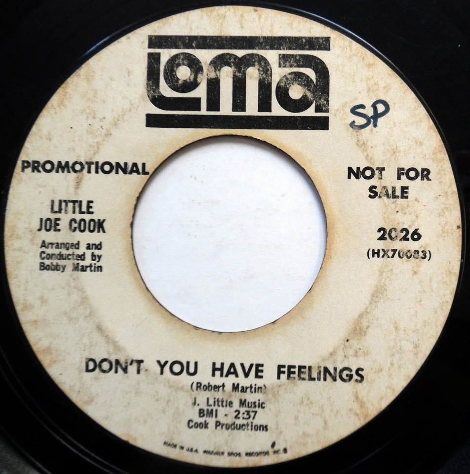 LITTLE JOE COOK 45 Hold On To Your Money / Don't You PROMO Soul POPCORN ...