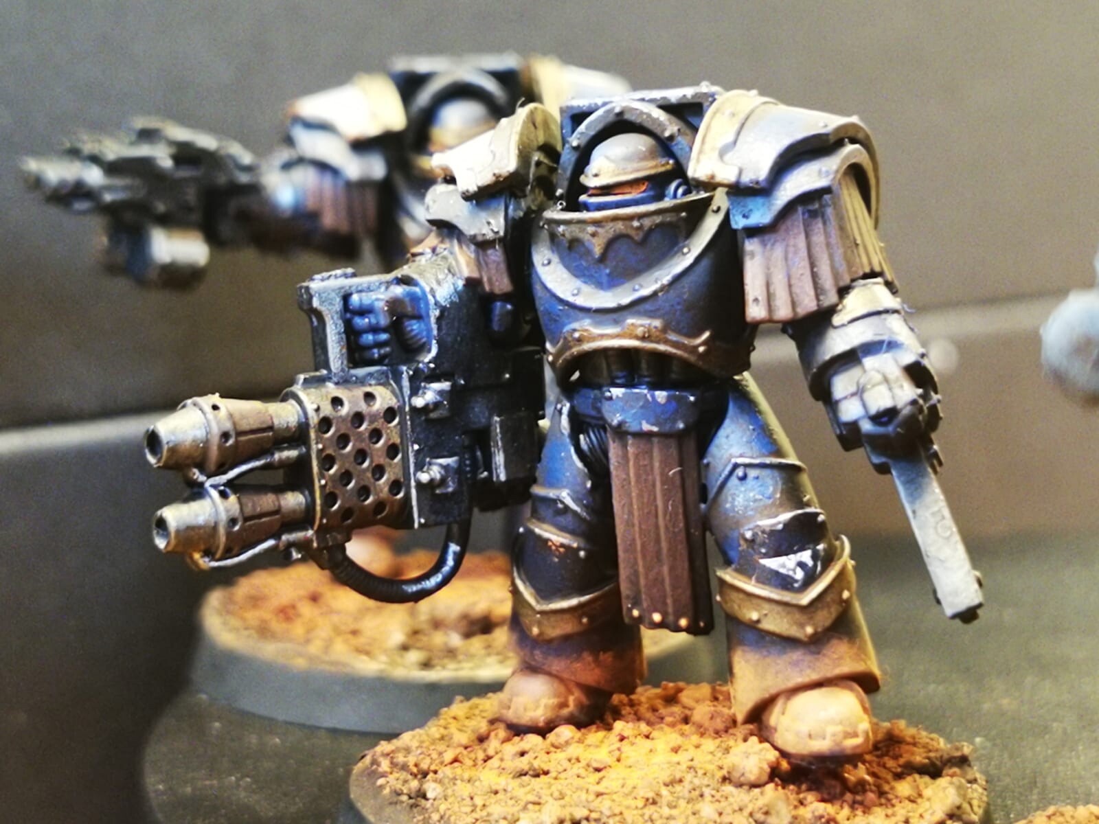 Ultramarines CATAPHRACTII TERMINATOR SQUAD WARHAMMER 30K 40K MARINES ...