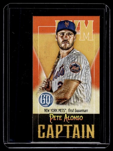 2021 Topps Gypsy Queen Captains Minis Pete Alonso New York Mets #CM-PA ...