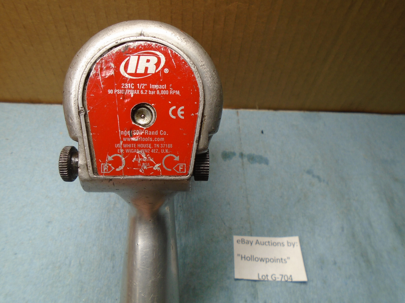 Ingersoll Rand 231C Impact Wrench IR Impactool Air Pneumtic 1/2" Drive ...