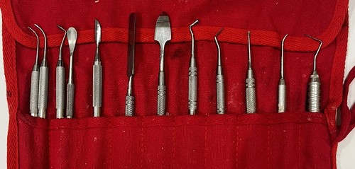SET OF 12 - Henry Schein Waxing Dentistry Tools Hollenback, Hylin, Pkt1 ...