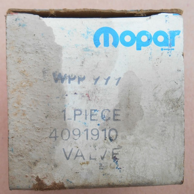 NOS 4091910 Mopar OSAC Vacuum Reducer Valve 1976-84 Cars With 400 and ...