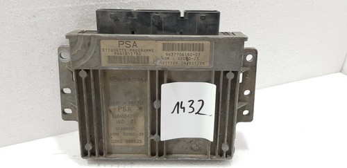 Peugeot 206 1.4 [ Kfw TU3JP] Unité de Commande Moteur 9641815780 ...