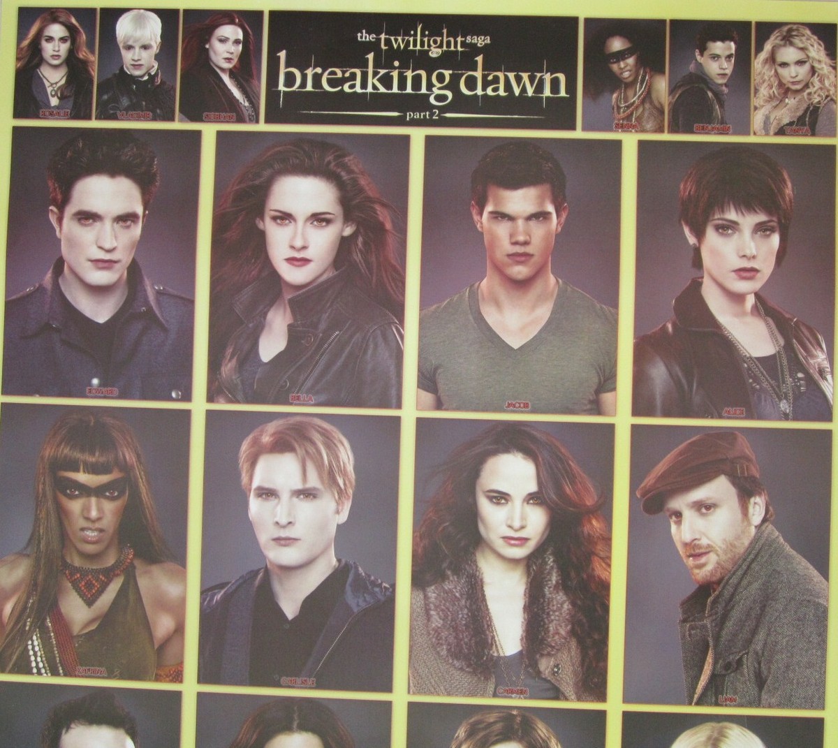 Twilight Breaking Dawn Part 2 Cast The “Twilight” Cast Then Vs.