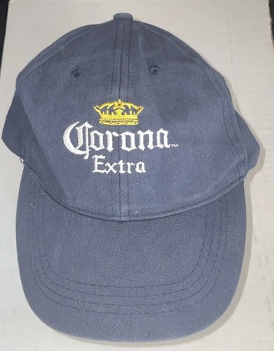 Corona Extra Navy Blue Embroidered Ball Cap Mexican Beer Classic | eBay
