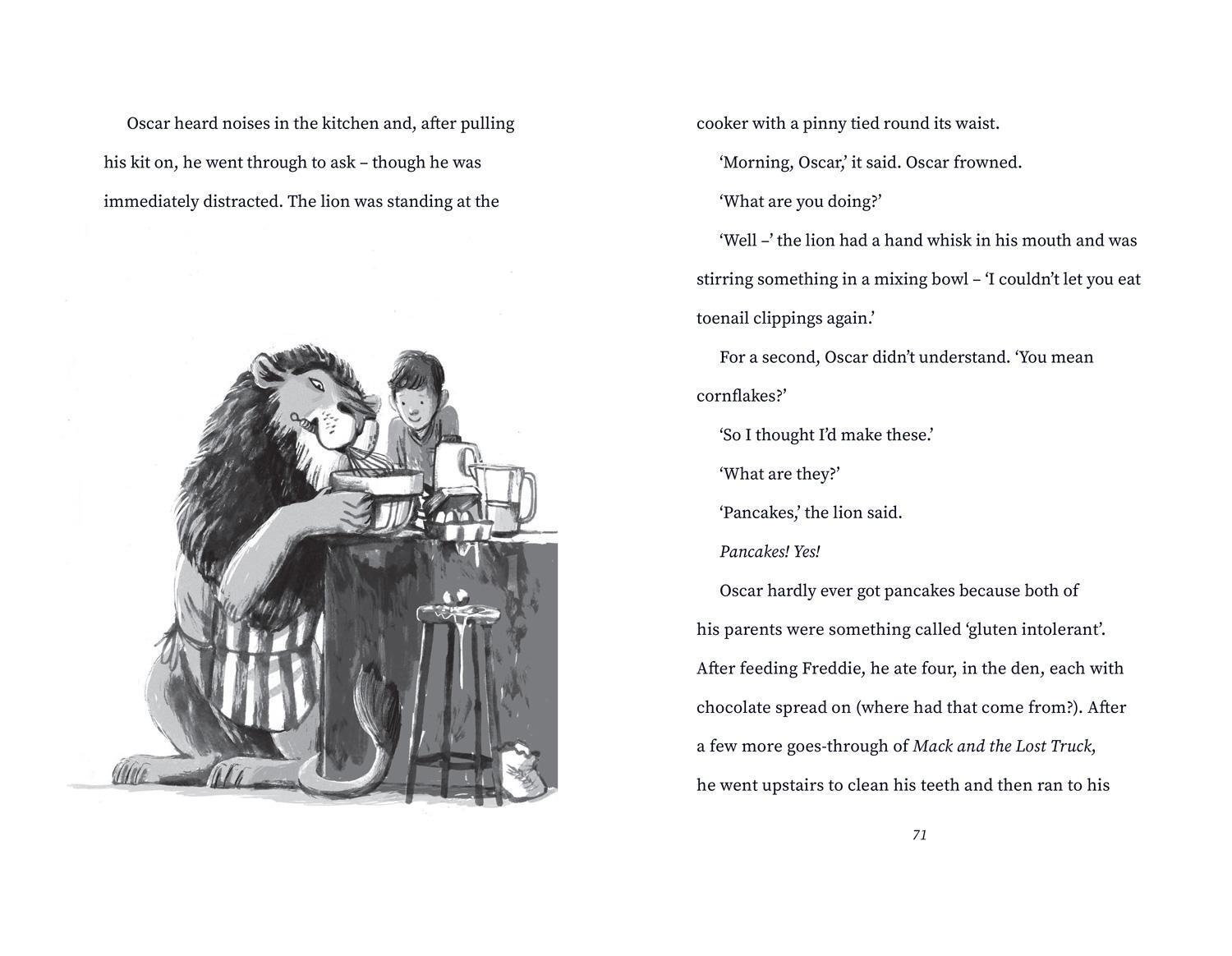 Oscar's Lion Adam Baron Buch Englisch 2023 HarperCollins Publishers | eBay