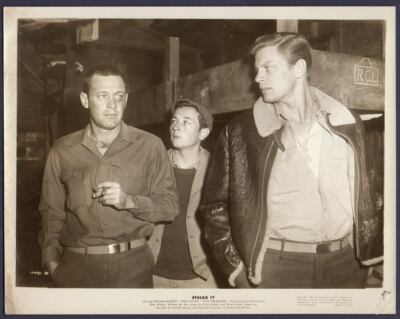 William Holden GIL STRATTON actor & narrator PETER GRAVES Orig Photo ...