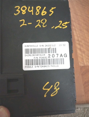 2007-08 Caliber Patriot Fuse Relay Box Integrated Power Module TIPM ...