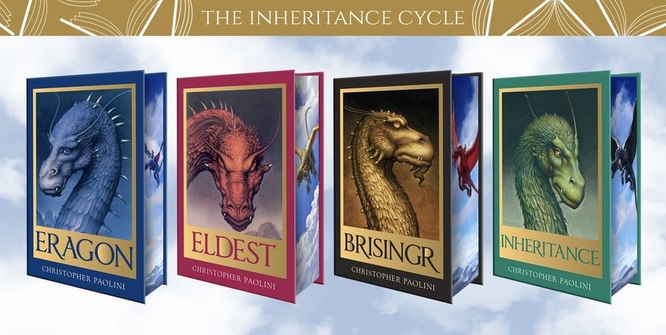 The Broken Binding The Inheritance Cycle Complete Eragon Set Signed | eBay