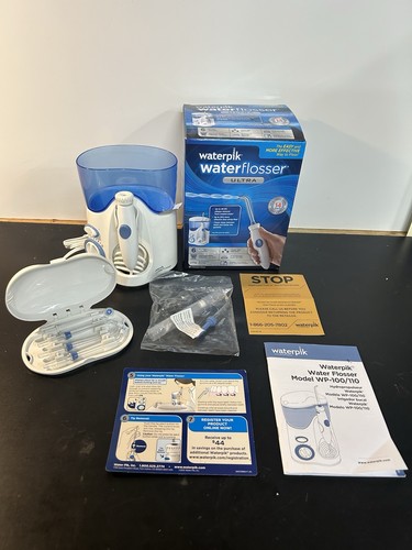 Waterpik Water Flosser Ultra WP 100 W/ 6 Tips 10 Pressure Settings | eBay