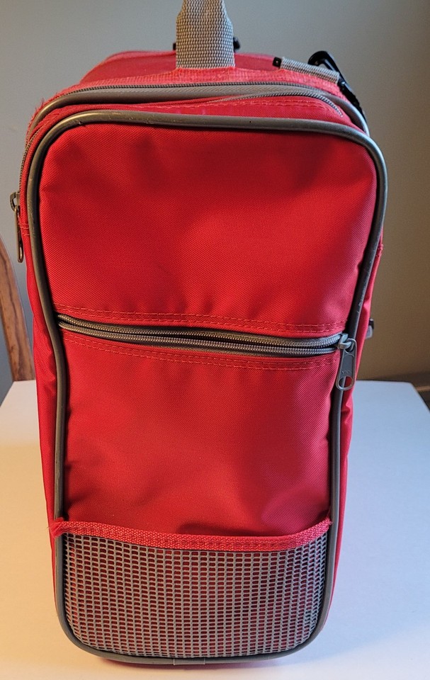 Snap On Red "Tool Box" Duffle Travel Bag Cooler? Lunch Carry On - You ...