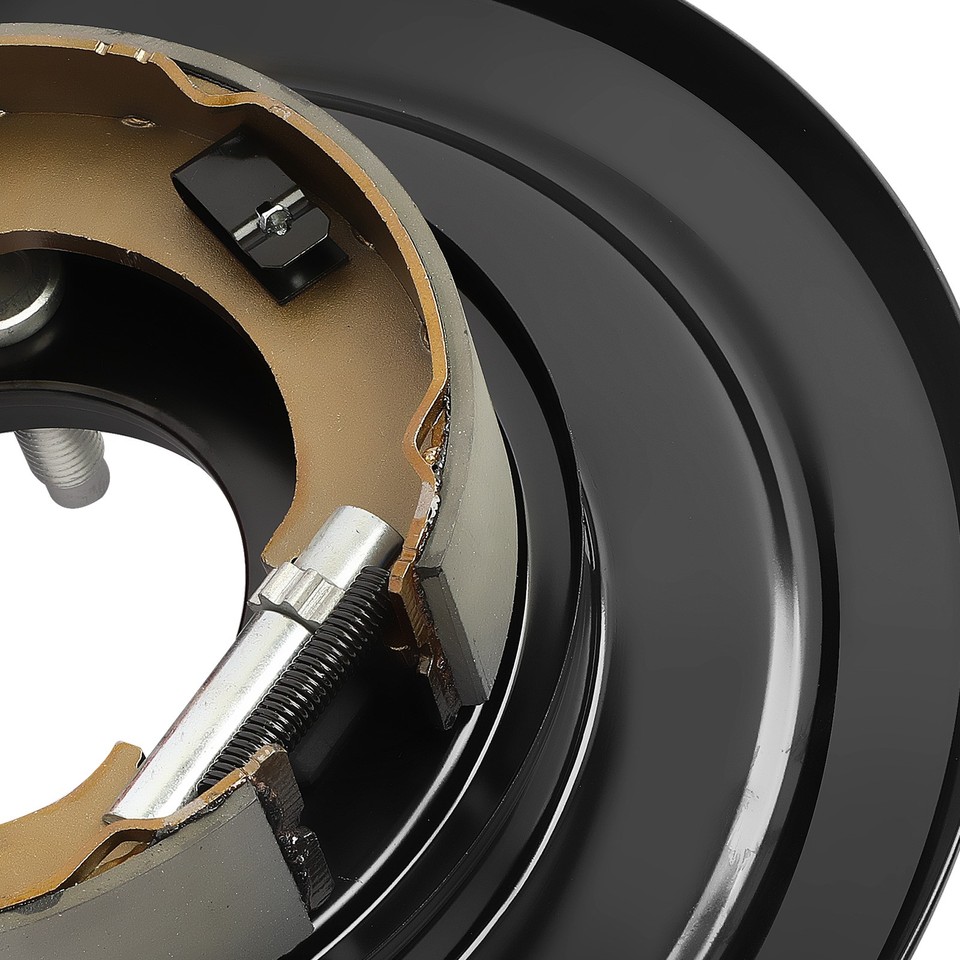 Rear LH or RH Parking Brake Assy w/Loaded Backing Plate for Ford F-250 ...