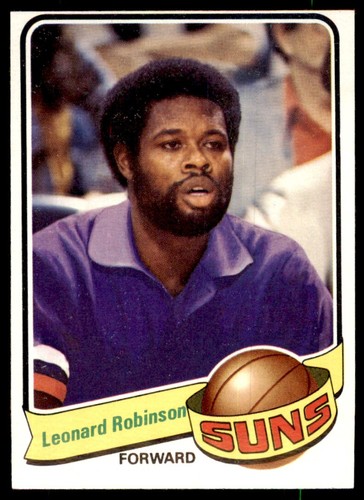 1979-80 TOPPS; LEONARD ROBINSON PHOENIX SUNS #95 (T115) | eBay