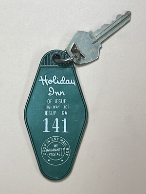 Holiday Inn Hotel Motel Room Key Fob & Key Jesup Georgia #141 | eBay