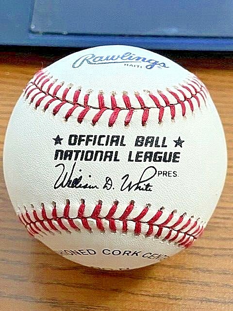 ERIC HILLMAN SIGNED AUTOGRAPHED ONL BASEBALL! Mets! | eBay