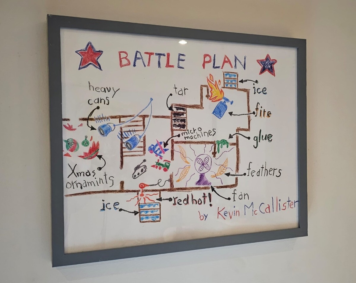 Home Alone Poster Battle Plan