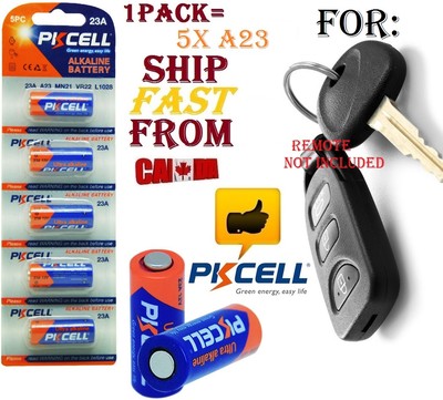5X A23 23A 21/23 MN21 23AE 12V Battery Car Remote Control FOB Door bell ...