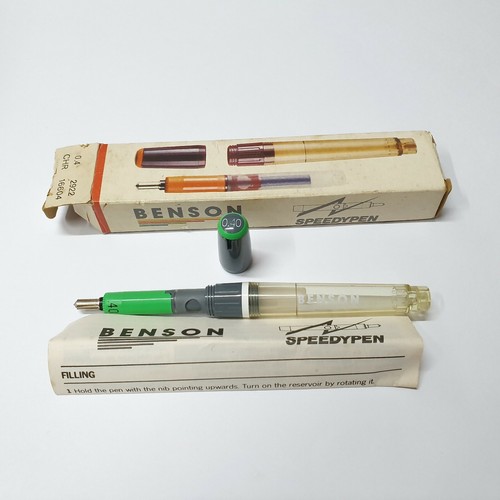BENSON SPEEDYPEN PLOTTER PEN PARTS IN SIZE 0.40 MM /B 0.50 MM | eBay