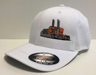 TRUCKER HAT FLEXFIT FITTED CAP BIG RIG TRUCK PETERBILT KENWORTH ...