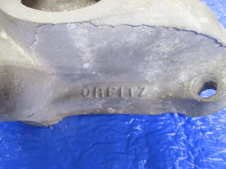 Very Rare 1960s SB Chevy 2-4 Creitz Intake