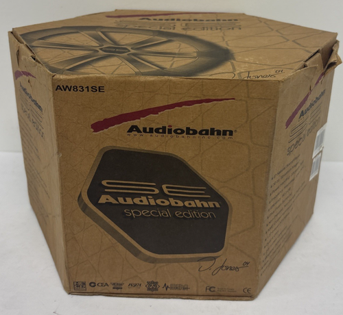 Audiobahn 8-Inch Natural SoundWoofer Subwoofer Special Edition AW831SE ...