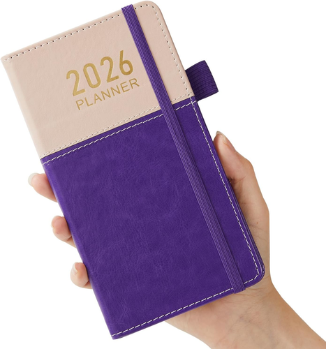 2026 Planner Pocket Size Purse, Jan-Dec 2026 Small Daily Weekly Monthly ...