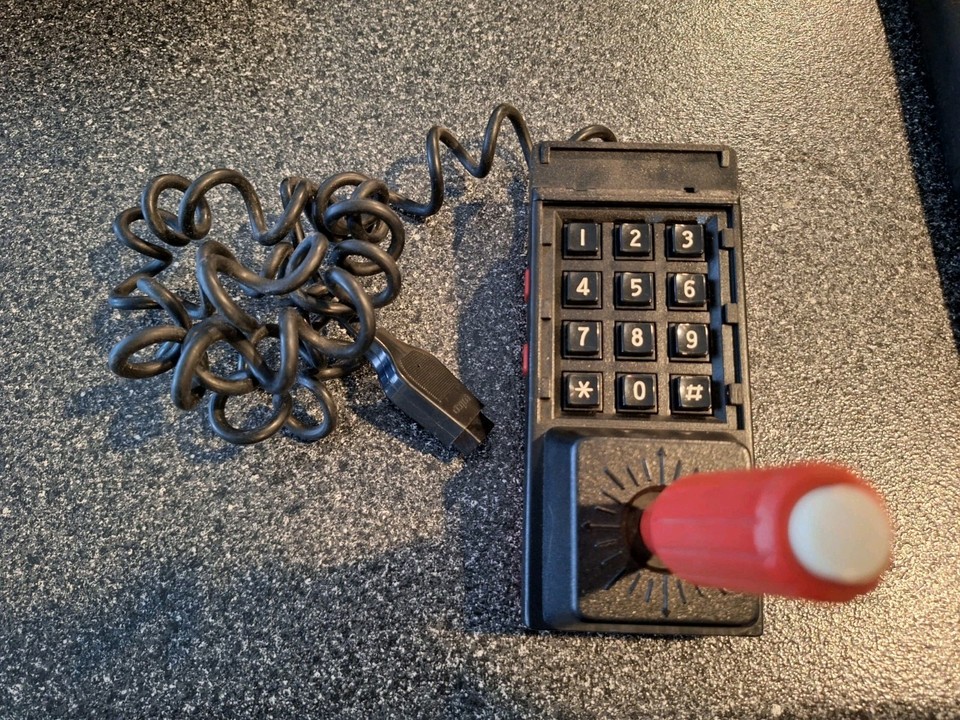 ColecoVision Command Control Joystick Keypad Controller TESTED WORKING ...