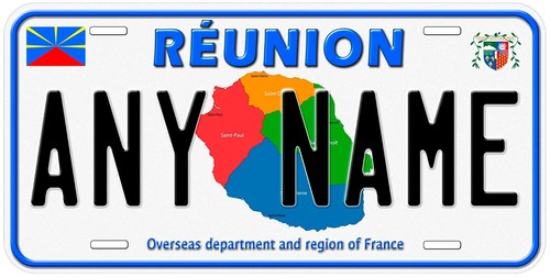 Reunion Any Name Personalized Novelty Car License Plate | eBay