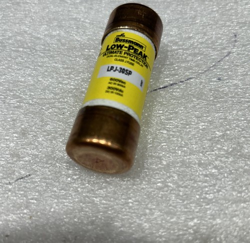 LPJ-30SP BUSSMAN 30AMP 600V CLASS J FUSE NEW | eBay