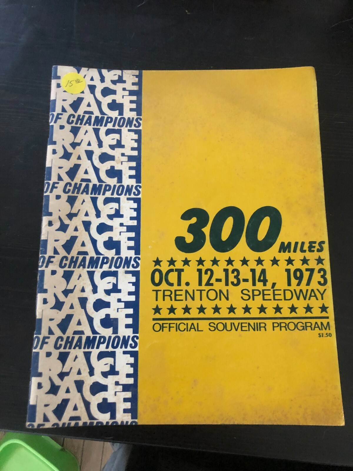 1973 Race Of Champions TRENTON SPEEDWAY Modified Program | eBay