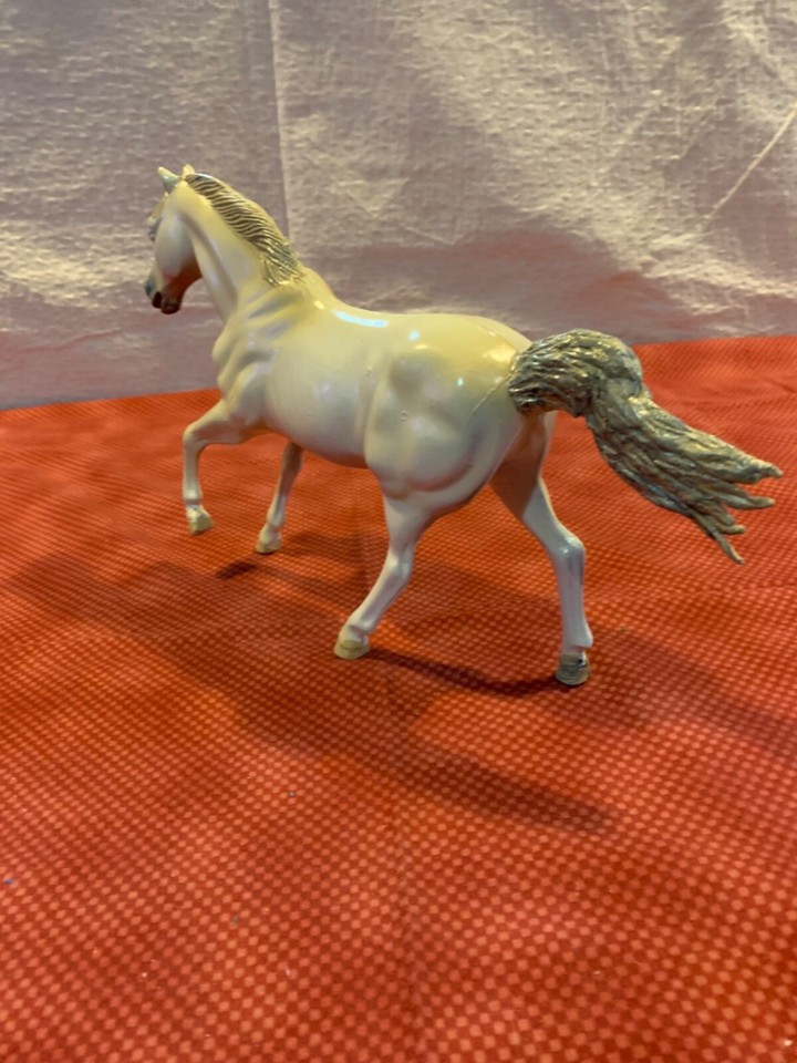 American Character Bonanza Horse 1960 has been painted Cream color ...