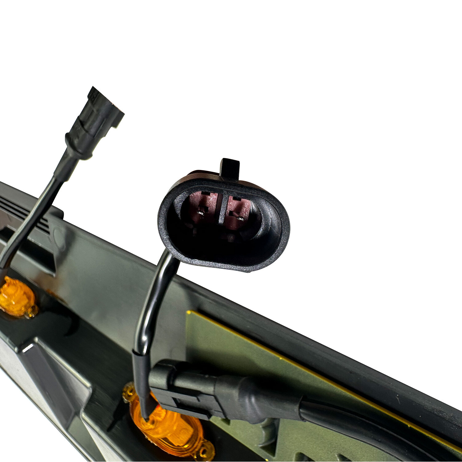 Front Engine Hood Air Intake Grille Cover w/Lamp New Fit 07-14 Toyota ...