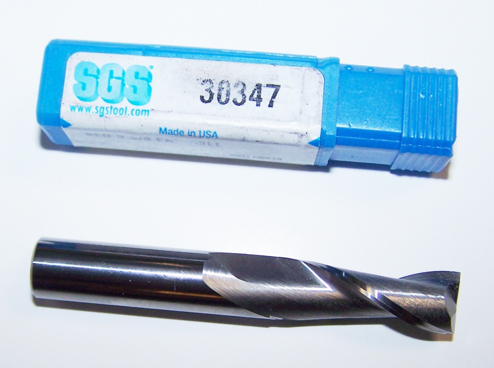 LOT ( 5 PCS ) 3/8" KYOCERA SGS 30147 SOLID CARBIDE END MILLS MACHINIST ...