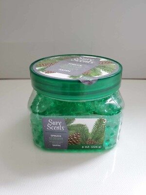 SURE SCENTS SPRUCE CRYSTAL GEL BEADS AIR FRESHENER FRAGRANCE 8OZ | eBay