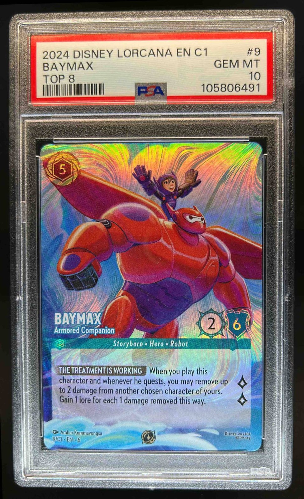 2024 Disney Lorcana EN C1 Maymax Top 8 #9 PSA 10 GEM MINT | eBay