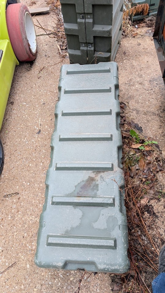 59x19x12 Ext Pelican Hardigg Military Rifle 240 Case Waterproof Storage ...