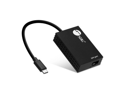 SIIG-New-JU-NE0D11-S1 _ USB-C TO SFP FIBER GIGABIT ETHERNET ADAPTER TA ...