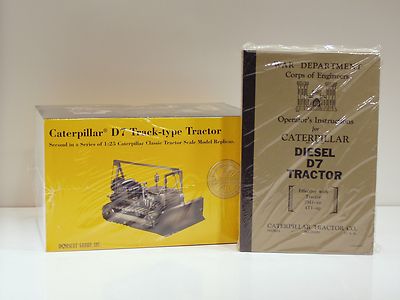 Caterpillar D7 Cable Dozer - "MILITARY GREEN" - NZG #386 - 1/25 - MIB ...