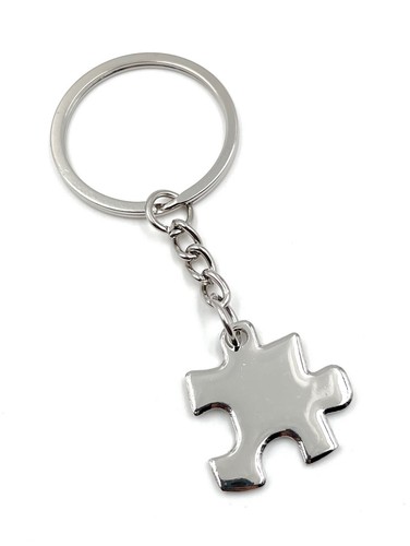 Keychain Puzzle Piece Puzzle Metal Pendant Charm | eBay Australia