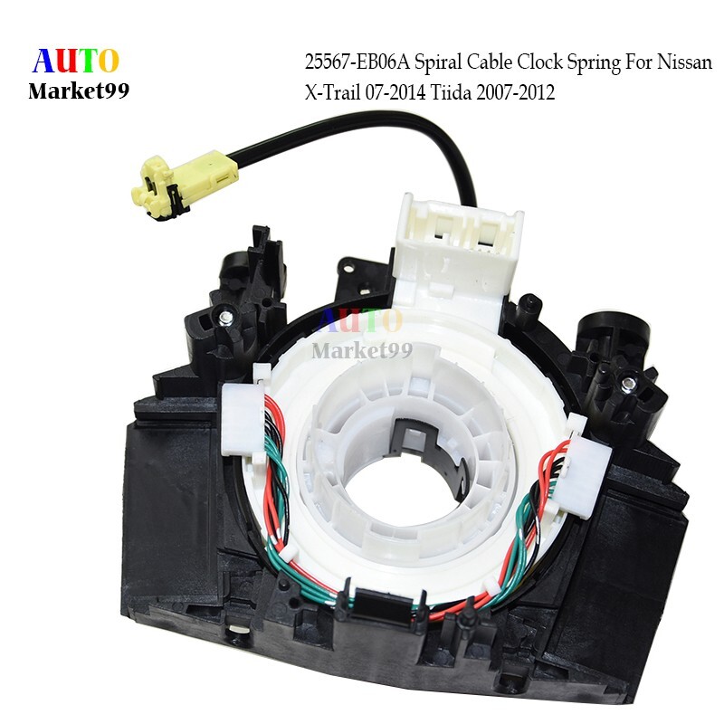 25567-EB06A Spiral Cable Clock Spring For Nissan Pathfinder X-Trail 07 ...