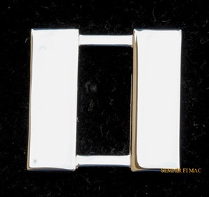 CAPTAIN RANK BAR US MARINES AUTHENTIC PIN MARINES O3 HAT COLLAR USMC ...