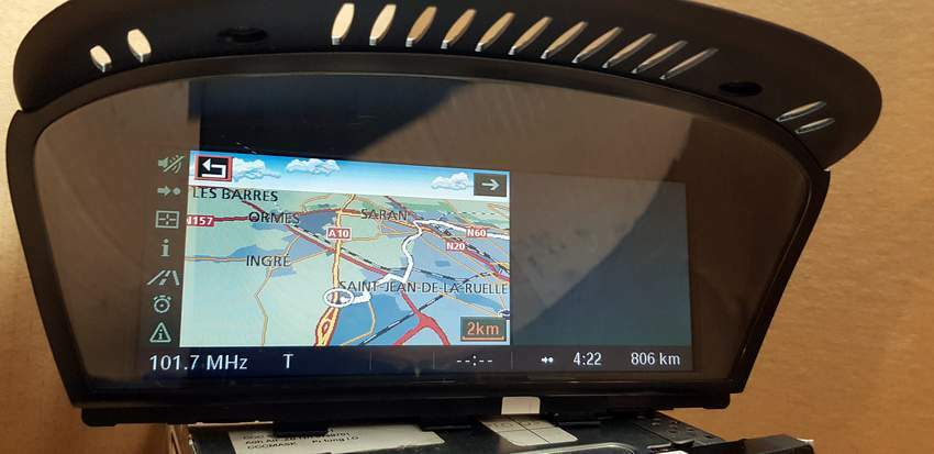 Display CCC BMW E60 E61 E90 E91 3er Monitor Bildschirm 8,8" LCD Alpine ...