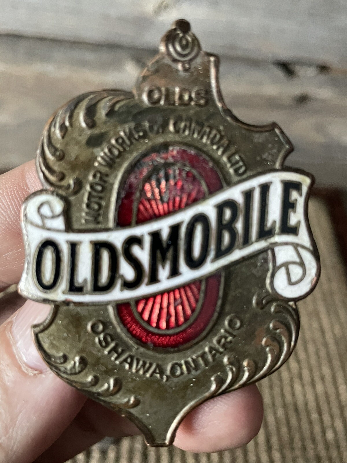 Vintage Oldsmobile Hood Ornament Car Badge Emblem | eBay