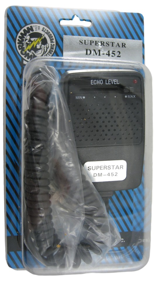 Workman DM-452-5 CB Radio Echo Superstar Microphone Prewired 5-Pin ...