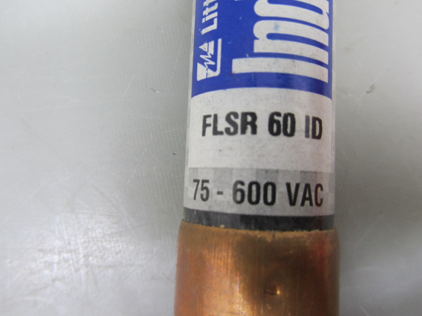 LITTELFUSE FLSR 60 ID INDICATOR FUSE, 75-600 VAC, LOT OF 3 USED | eBay