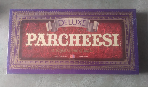 Vintage Deluxe Edition Parcheesi Board Game Milton Bradley 7+ NEW | eBay