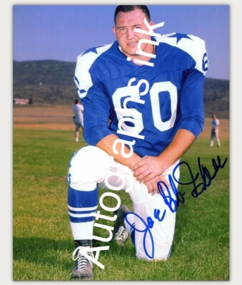 Joe Bob Isbell autographed 8x10 Dallas Cowboy In Person #8 | eBay