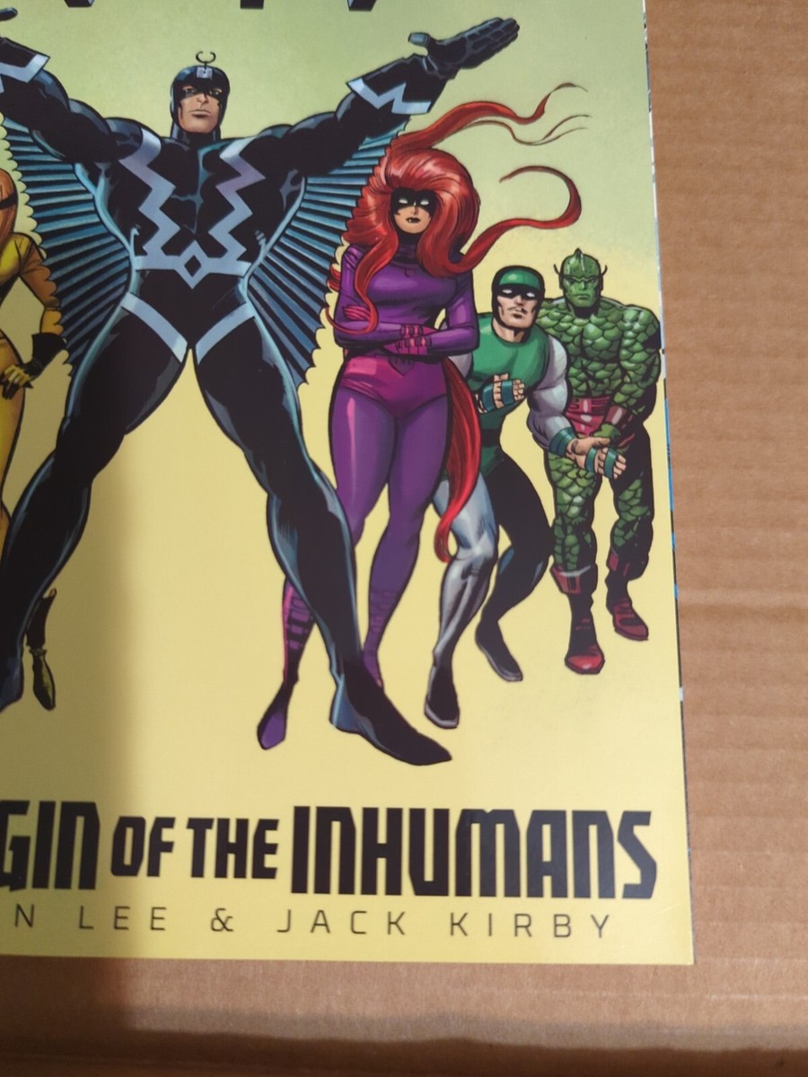 Inhumans Kirby The Ultimate Inhuman Black Bolt! (Jack Kirby FF Annual
