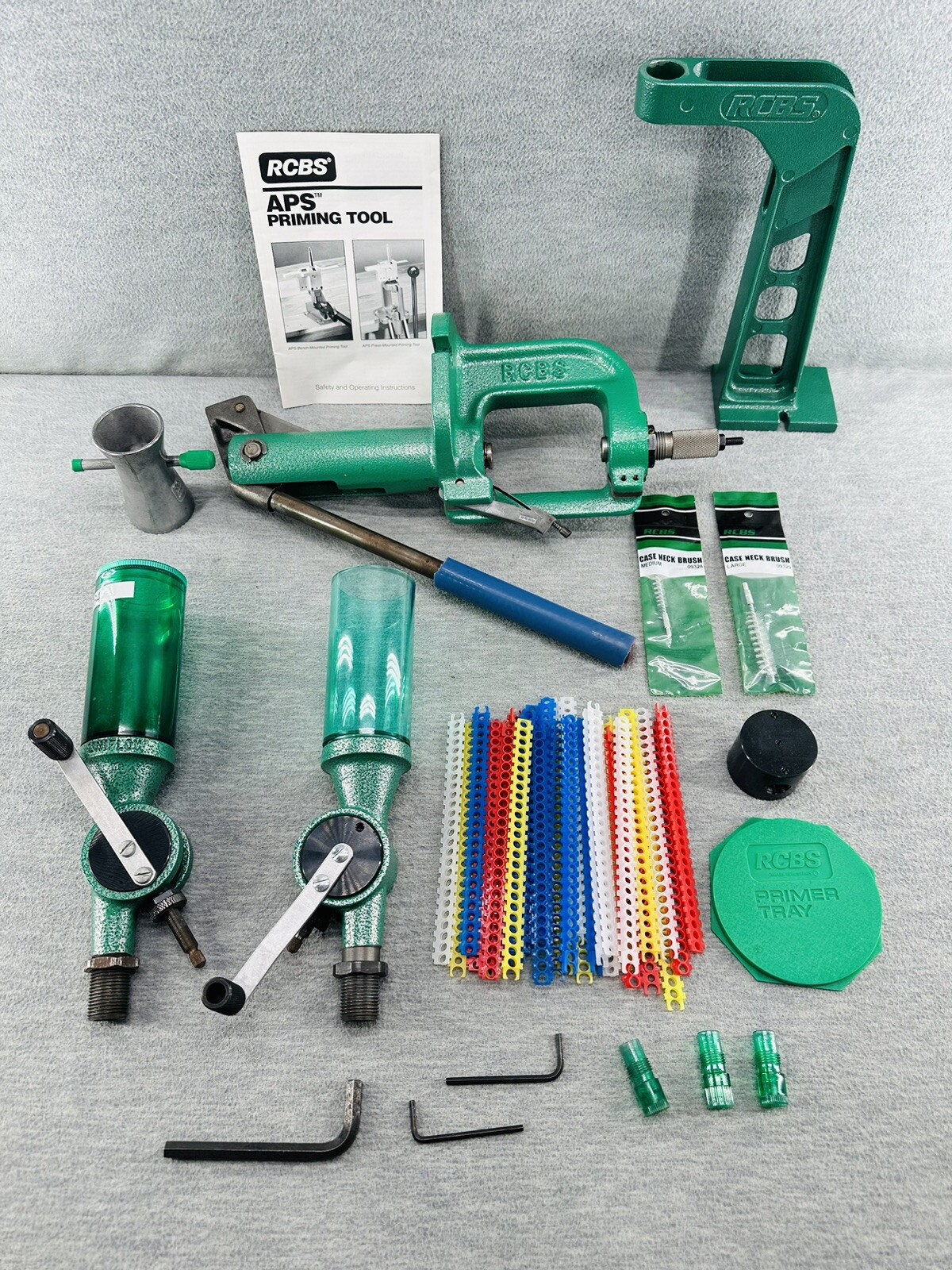 RCBS - RS Reloading Press, 2 Uniflow Powder Measure, 1 Base, Powder ...