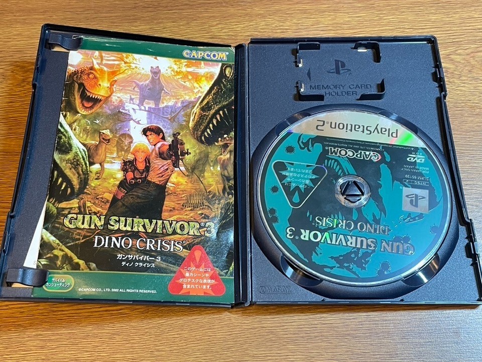 JAPANESE PS2 Gun Survivor 3: Dino Crisis for Sony PlayStation 2 NTSC-J ...